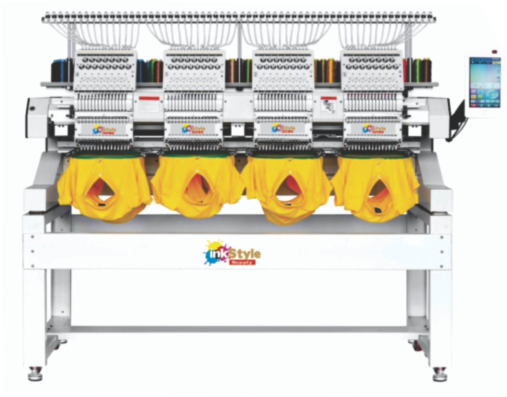 Four Head Embroidery Machines – Inkstyle Supply